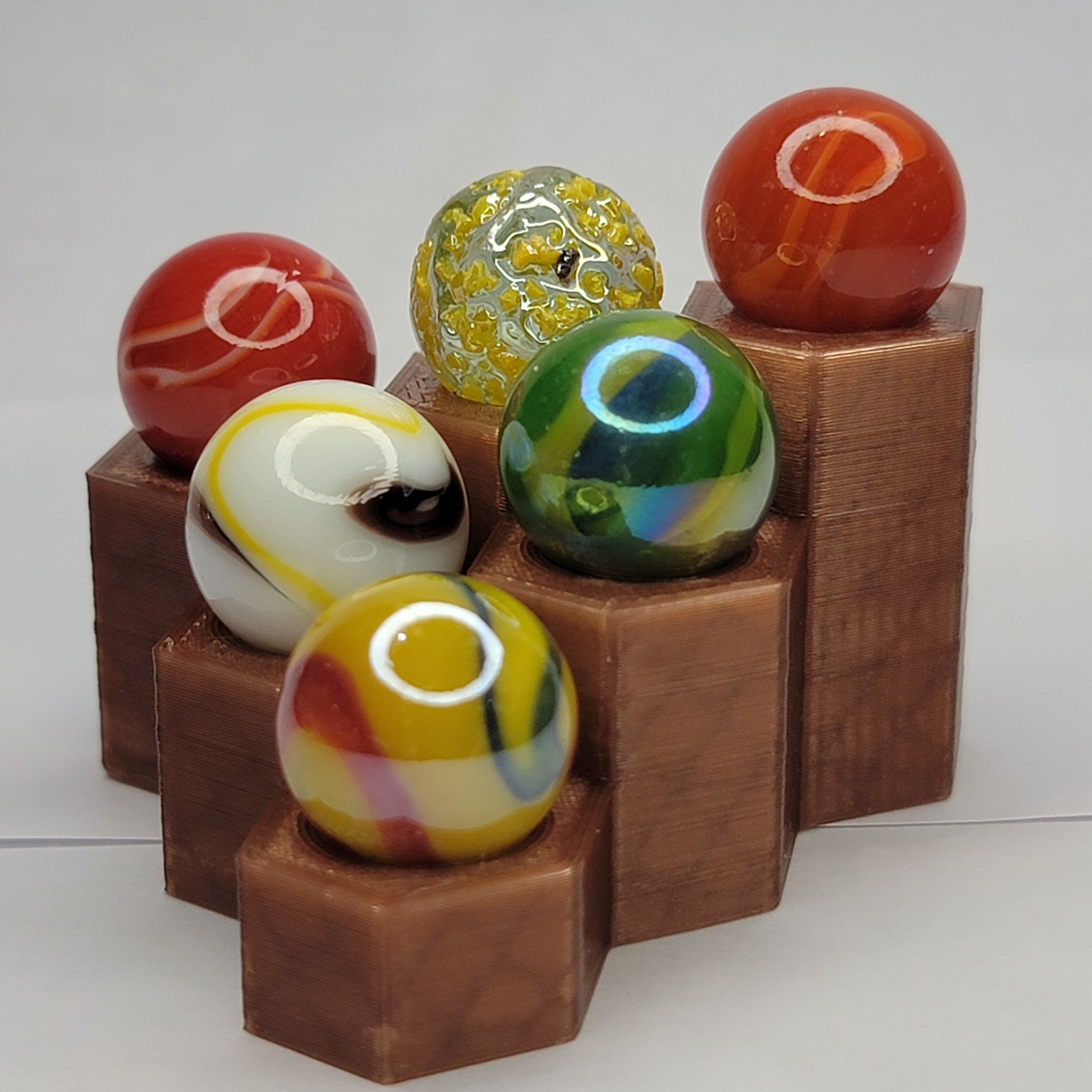 Glass Marbles With Display - Game Marble Lot 5090 See Photos and ...