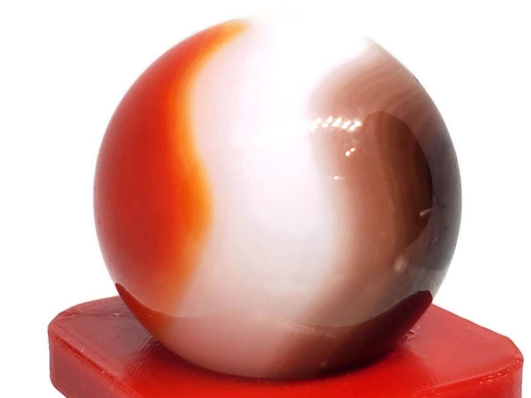 Red and Brown Vintage Game Marble .61" Collectible Old Marble Lot ...