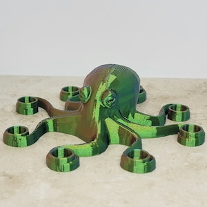 Limited Edition Octopus Marble Display for 5/8 Marbles Sphere Holder ...