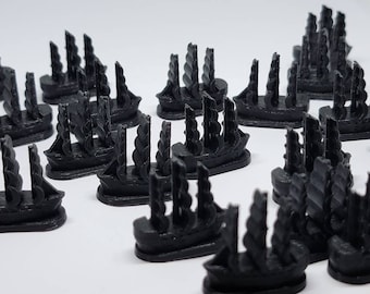 Pirate Ship Pack of 15 Token Game Pieces for Board Games Lot 5687 - Etsy