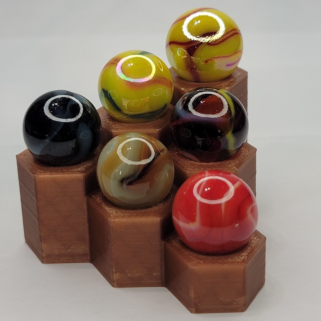 Glass Marbles With Display - Game Marble Lot 5088 See Photos and ...