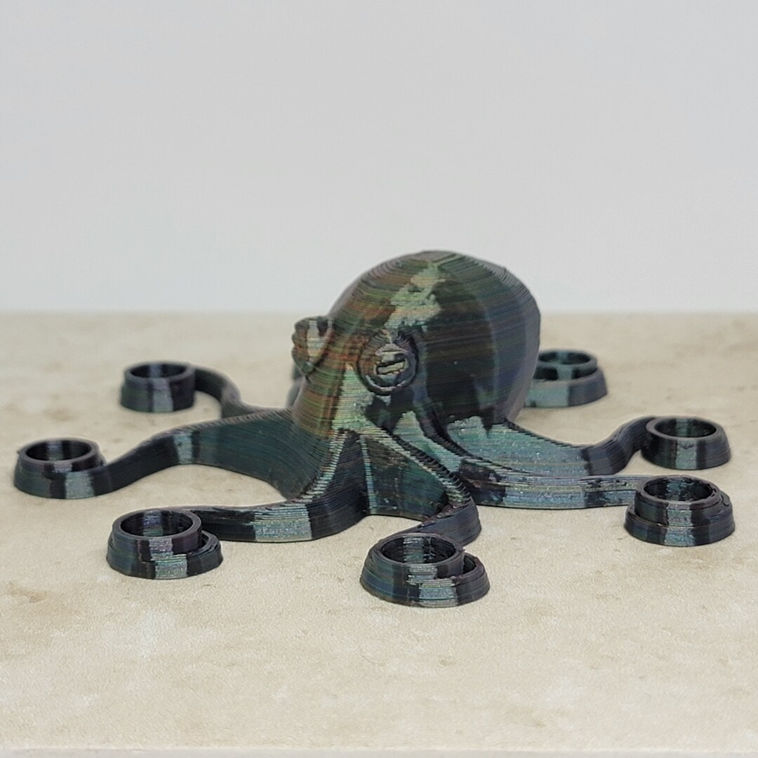Limited Edition Octopus Marble Display for 5/8 Marbles Sphere Holder ...