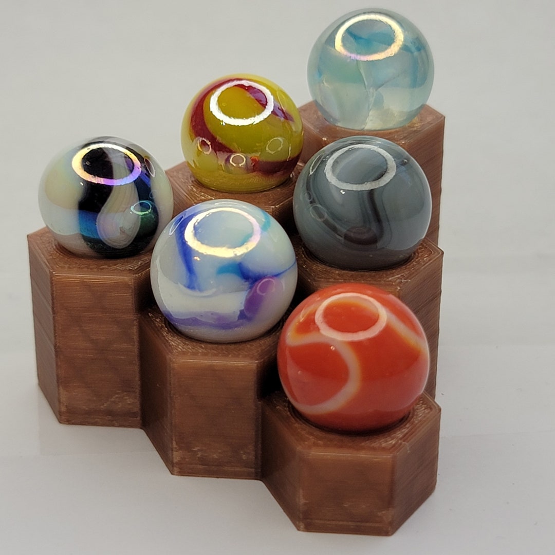 Glass Marbles With Display - Game Marble Lot 5080 See Photos and ...