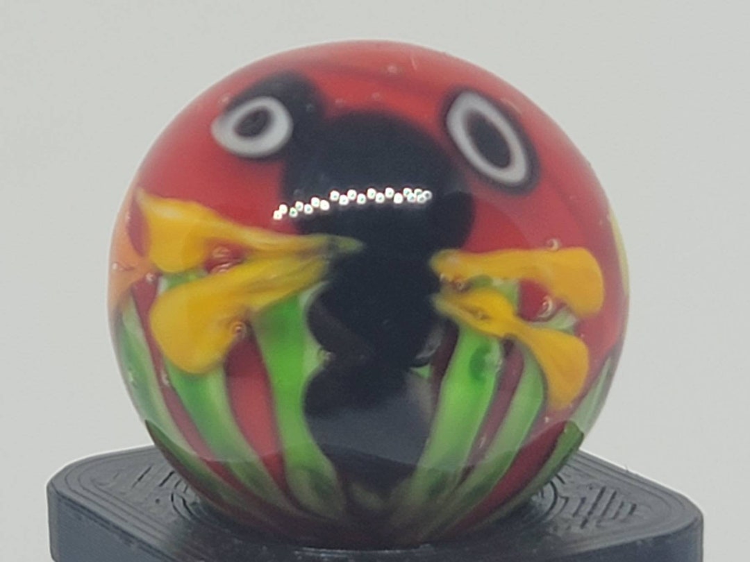 Glass Marble Dragonfly .62 Collectible Game Piece Lot 3548 - Etsy