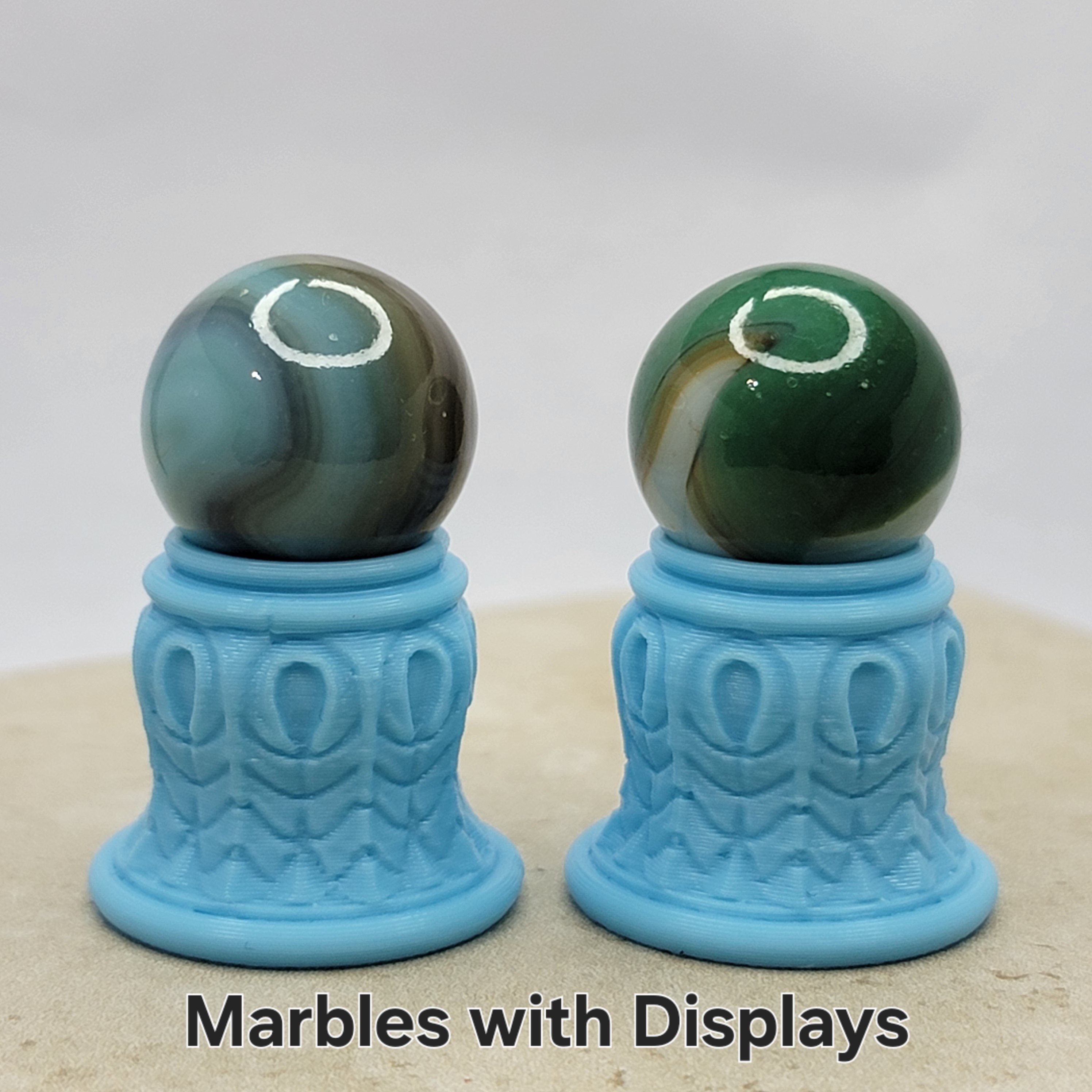 Glass Marbles .73" With Displays - Game Marble Lot 4767 Jabo - Etsy