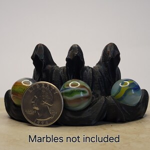 Triple Reaper Marble Display for up to 3/4 Marbles Sphere Holder ...