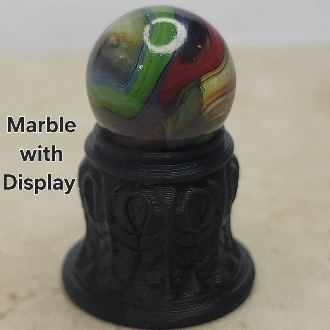 Glass Marble .7" With Display - Game Marble Lot 4859 - Etsy