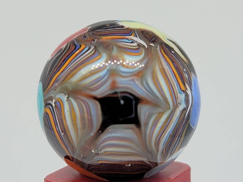 Galactic Carnival Collectible Glass Marble .85" Game Marble Lot #3376 ...