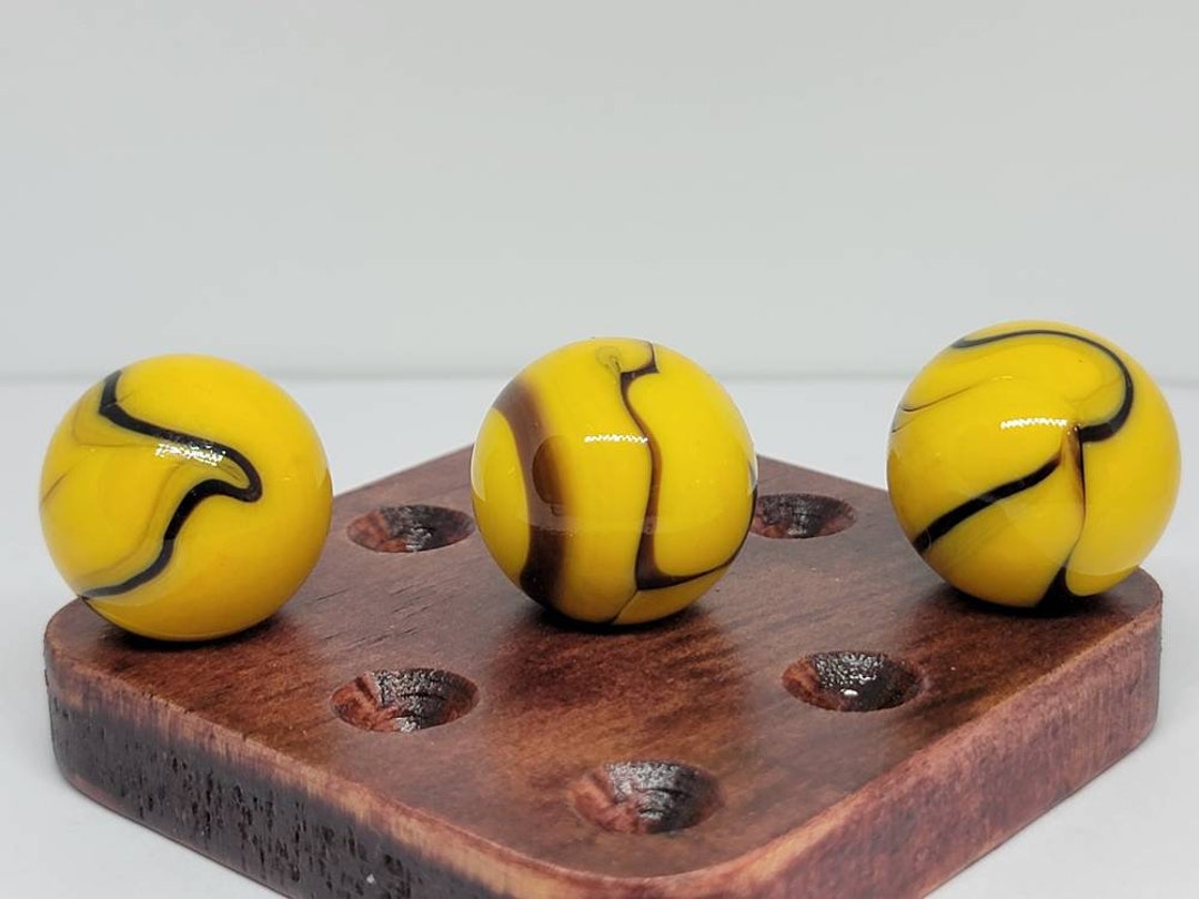 3 Collectible 1" Glass Marbles Game Marble Lot #3451 - Etsy