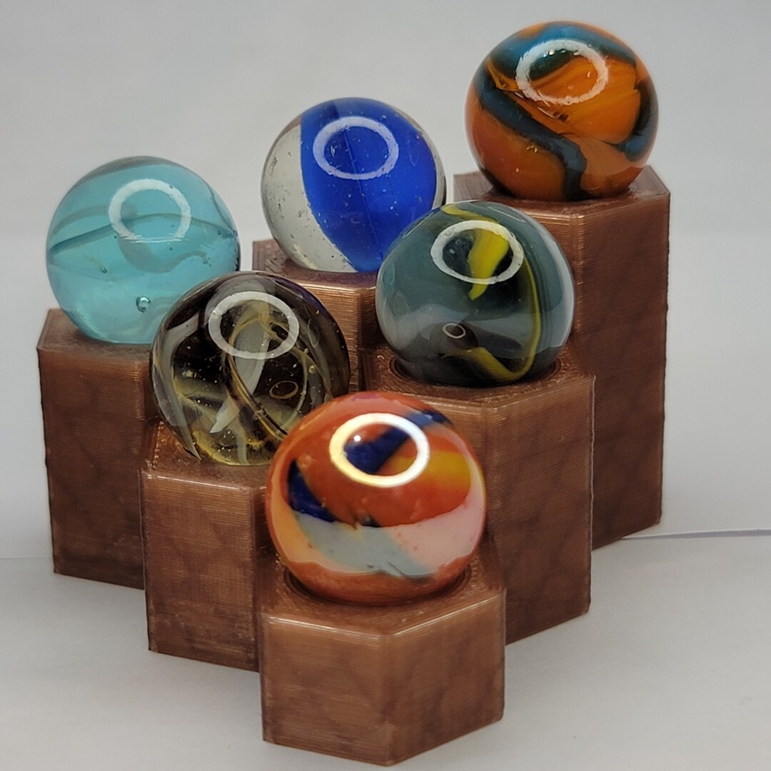 Glass Marbles With Display - Game Marble Lot 5091 See Photos and ...