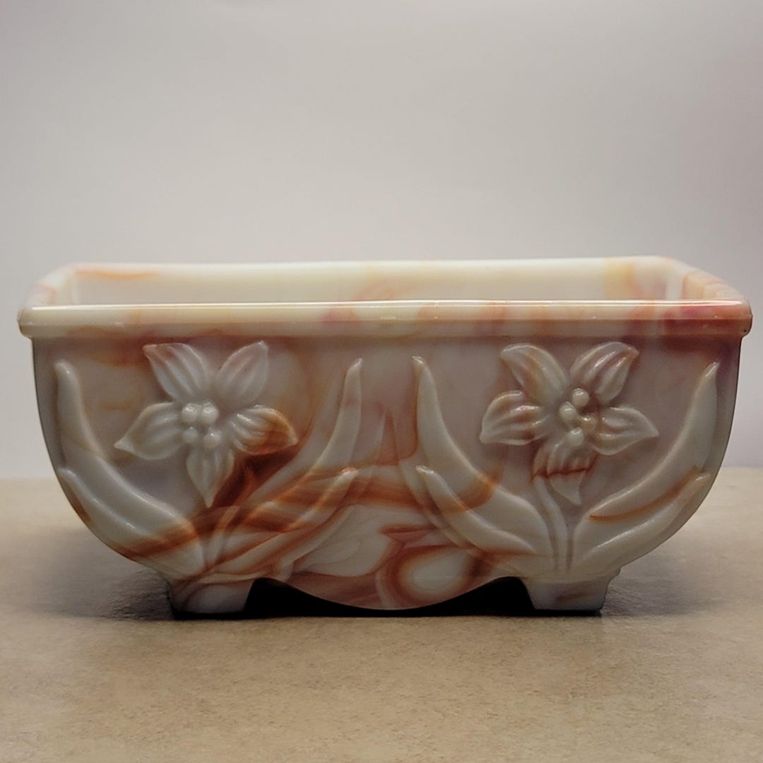 Akro Agate Planter Pot for Plants, Flowers and Succulents With Unique ...