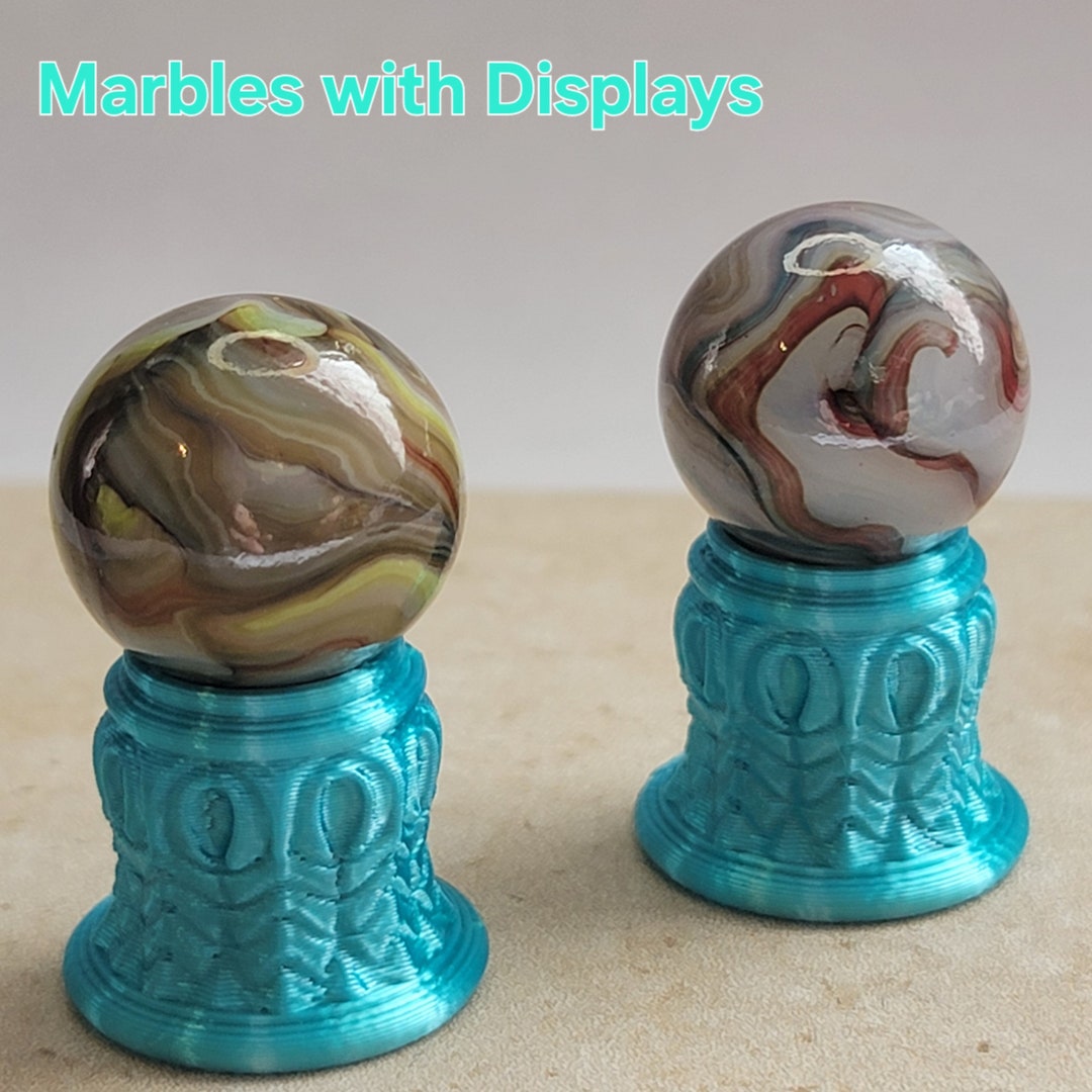 Glass Marbles 3/4" With Displas Game Marble Lot 4644 Jabo New Decade ...
