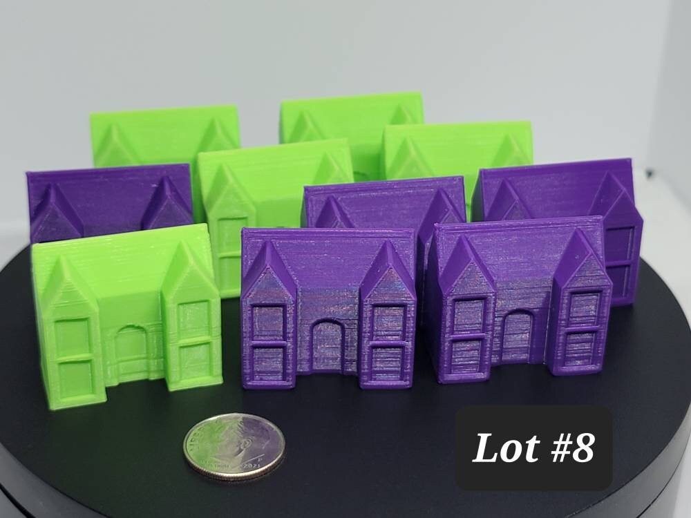 Discounted for Imperfections 10 Game Board Pieces Custom Pieces Can Be ...