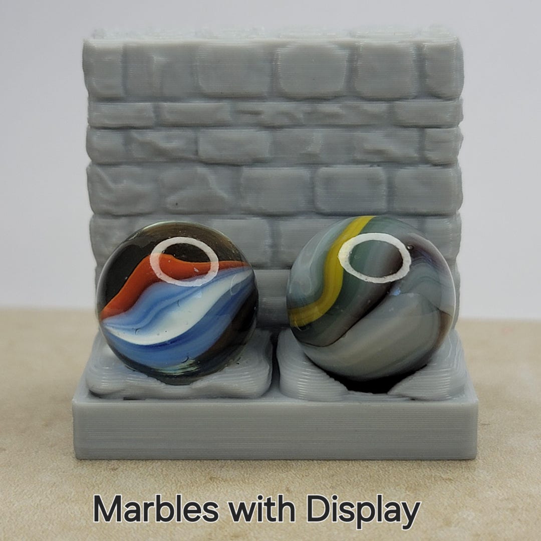 Glass Marbles With Display - Game Marble Lot 5230 - Etsy
