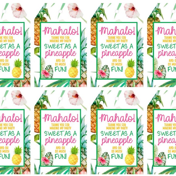 Luau Party Favors - Etsy