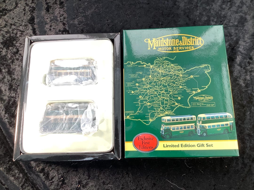 EFE 1/76 Scale Model Bus Gift Set - Maidstone & District Motor Services ...