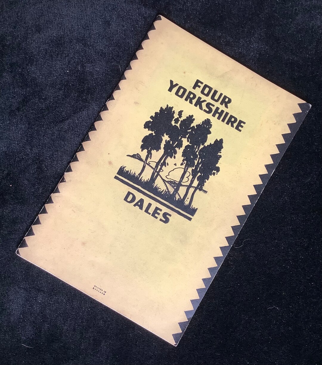 Original 1920s LNER Railway Guide Booklet Four Yorkshire Dales - Etsy