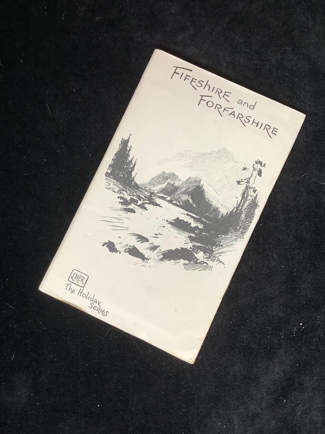 Original 1920s 30s LNER Railway Holiday Series Guide Booklet Fifeshire ...