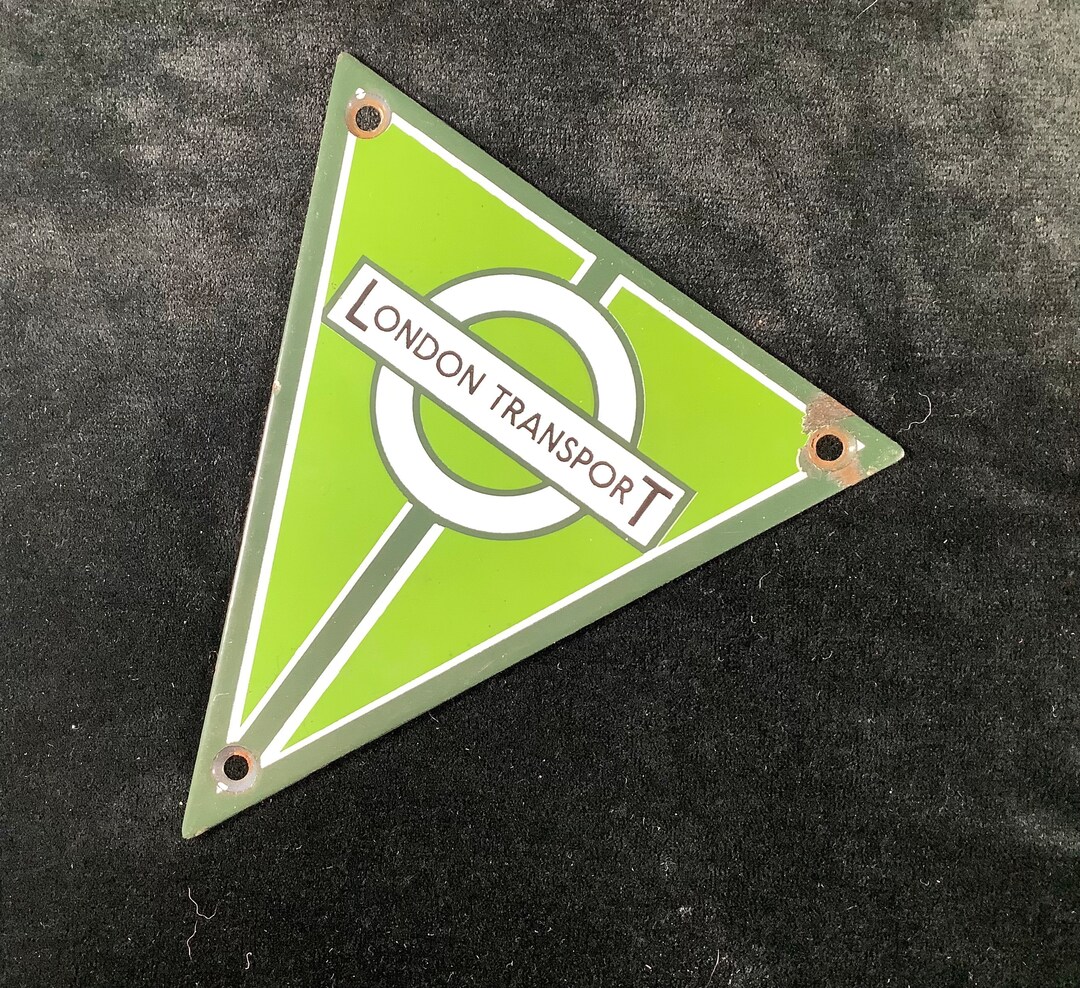 Original Routemaster RT Bus London Transport Enamel Radiator Badge ...