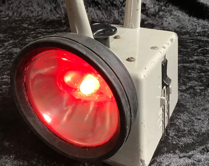 Original BR British Railways Drivers Guards Bardic Handlamp Signal Lamp ...