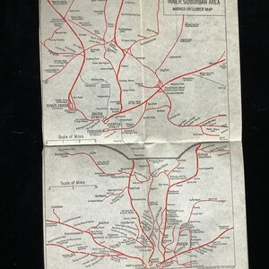 LNER London North Eastern Railway London Suburban Lines Route Diagram ...