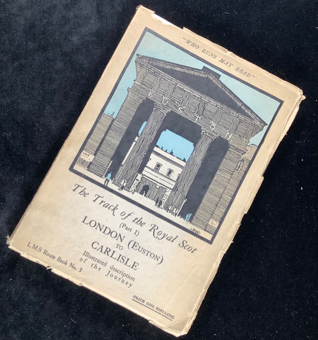 Original 1930s LMS Railway Guide Book Euston to Carlisle Track - Etsy