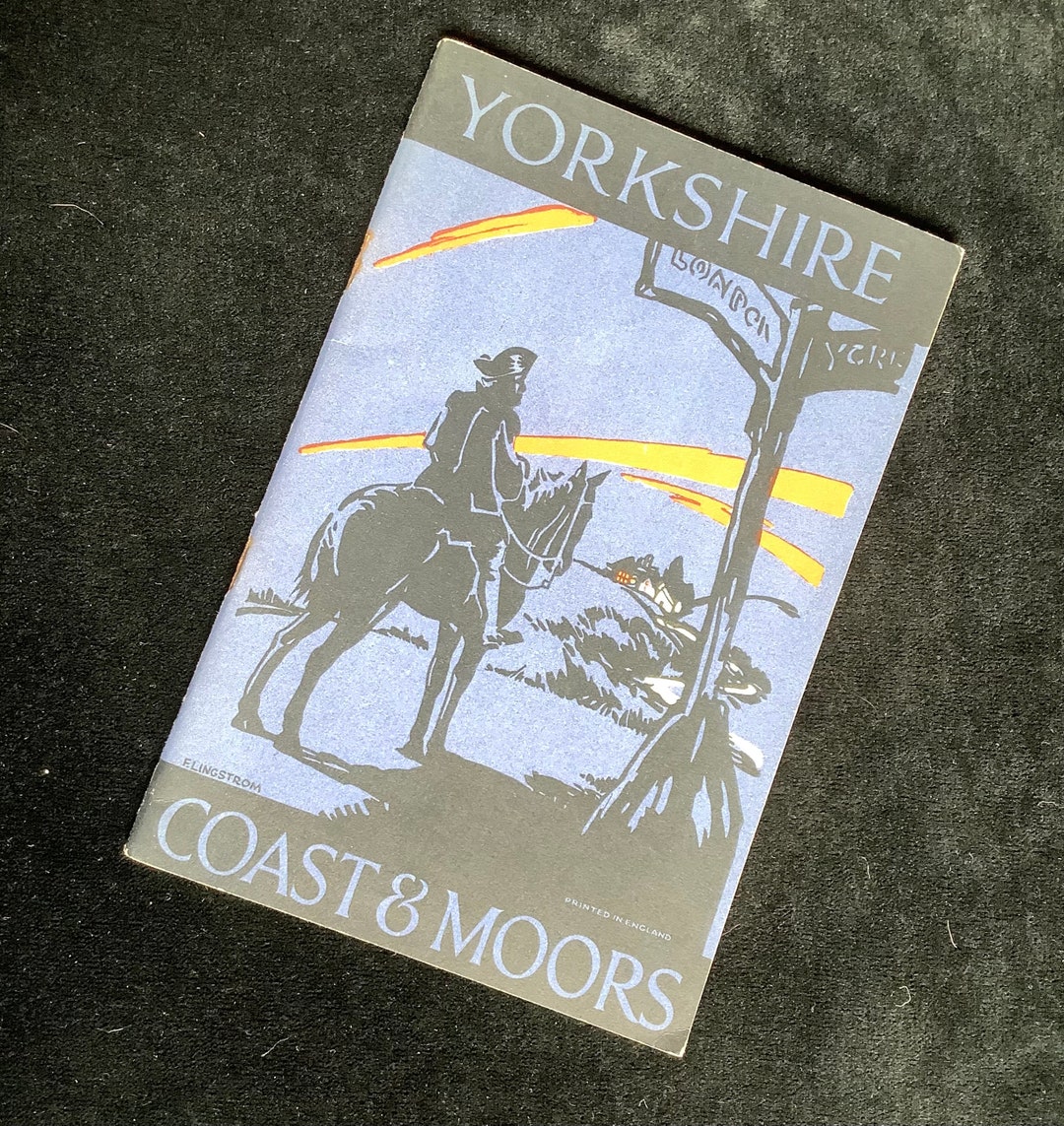 Original 1920s 30s LNER Railway Guide Booklet Yorkshire Coast & Moors ...