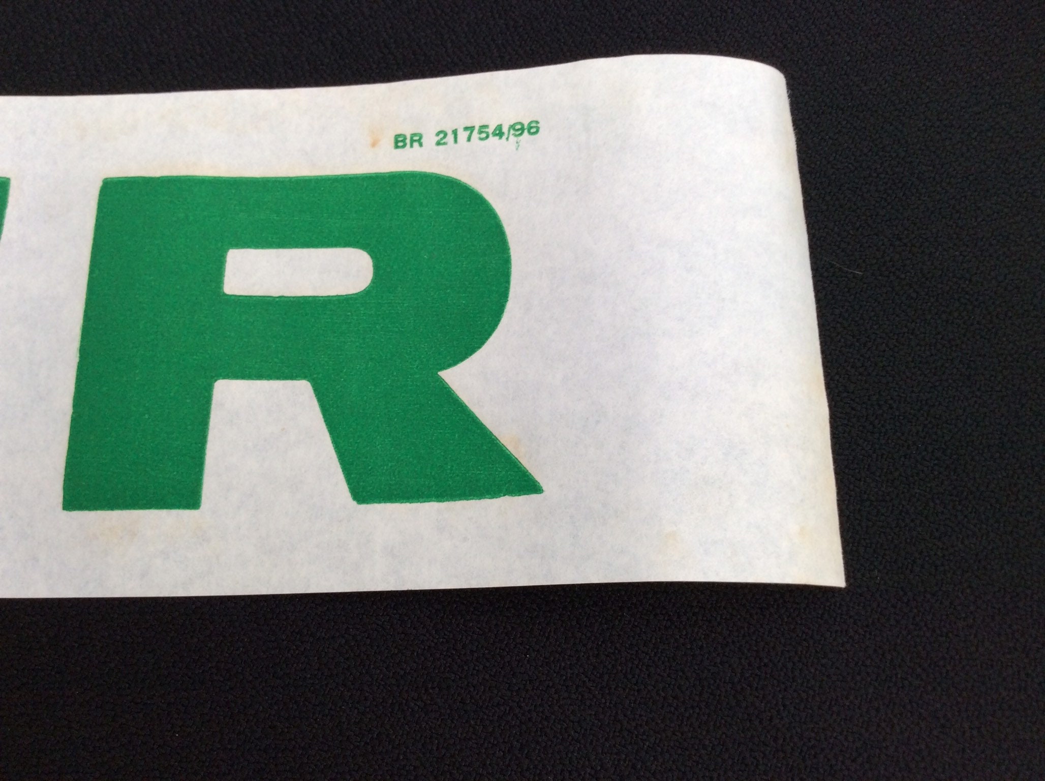 Original British Railways Carriage Window Destination Label - Etsy UK