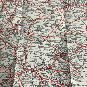 LNER London North Eastern Railway Eastern Counties Route Diagram ...