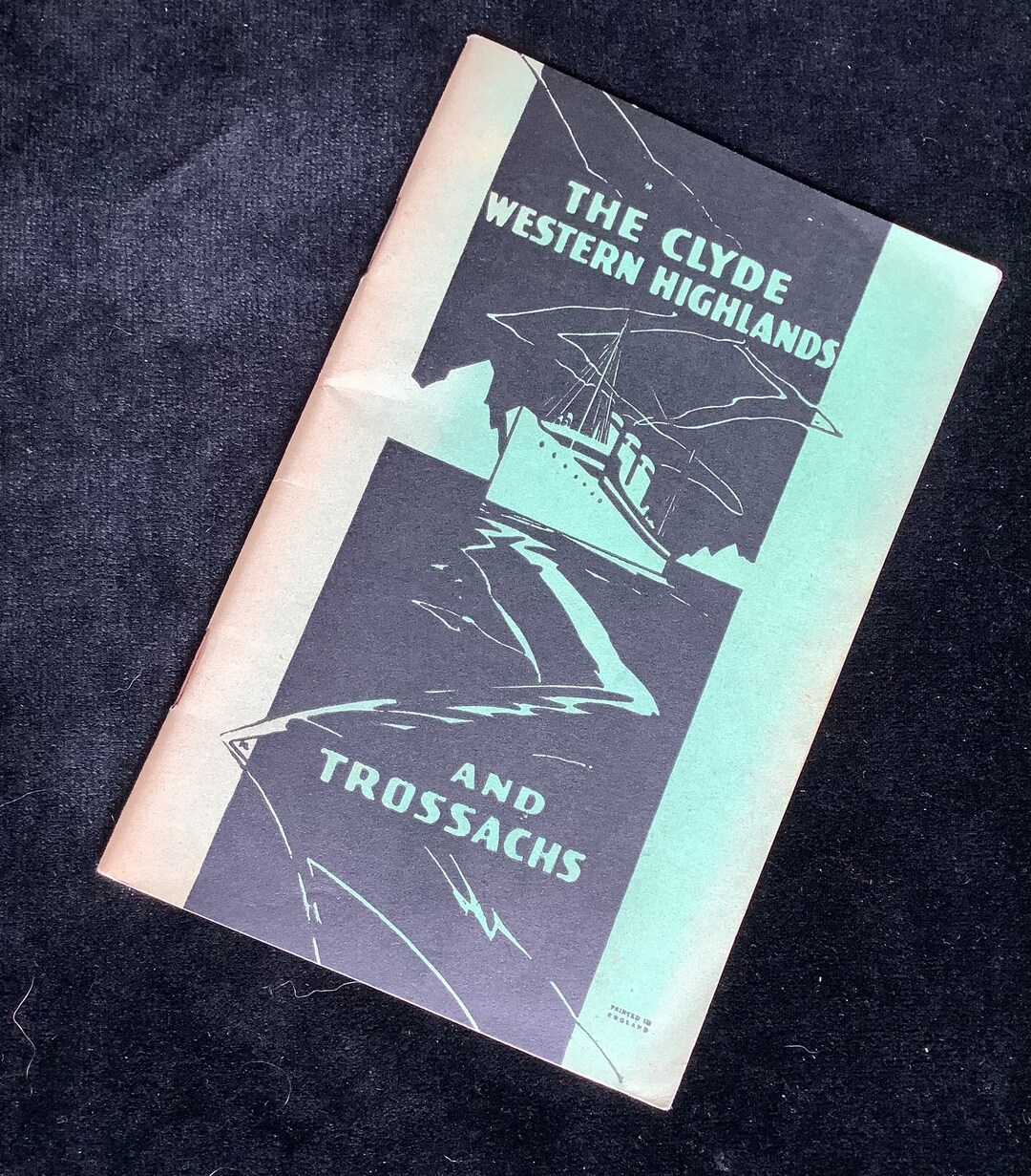 Original 1920s LNER Railway Guide Booklet the Clyde Western Highlands ...