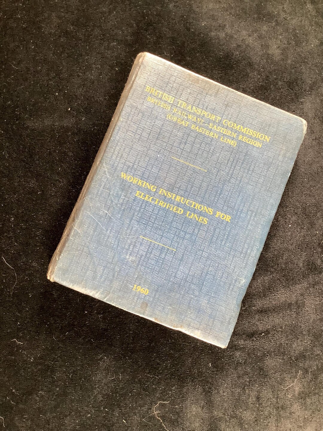 Original British Railways Eastern Rule Book 1960 Staff Publication ...