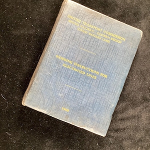 Original British Railways Eastern Rule Book 1960 Staff Publication ...