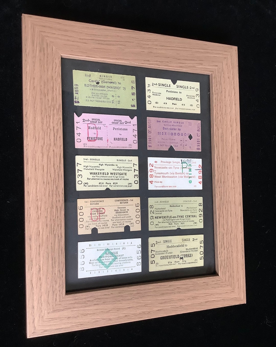 Original Railways Platform Tickets 1970s - Poole Weymouth Bournemouth ...