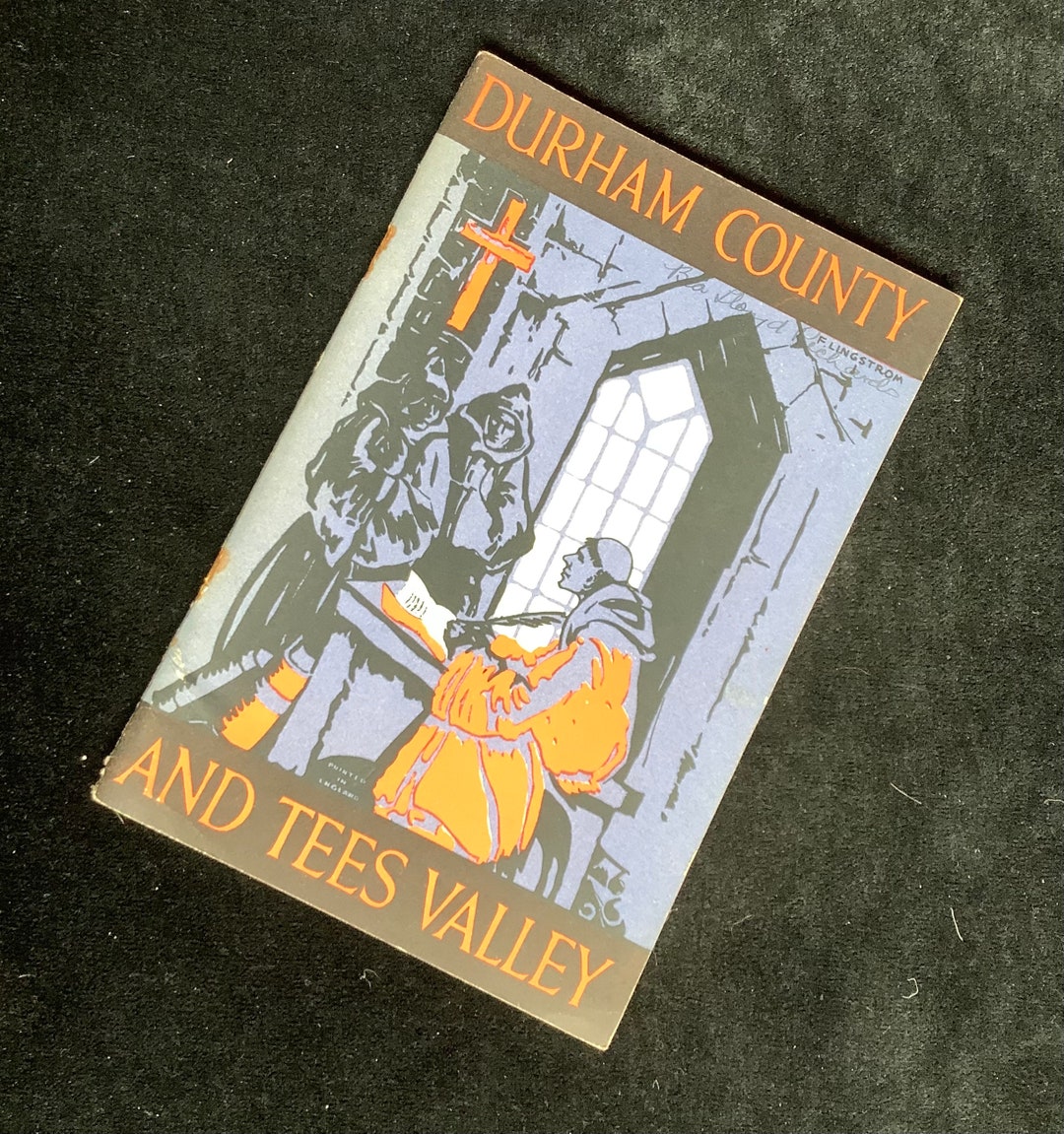 Original 1920s 30s LNER Railway Guide Booklet Durham County & Tees ...