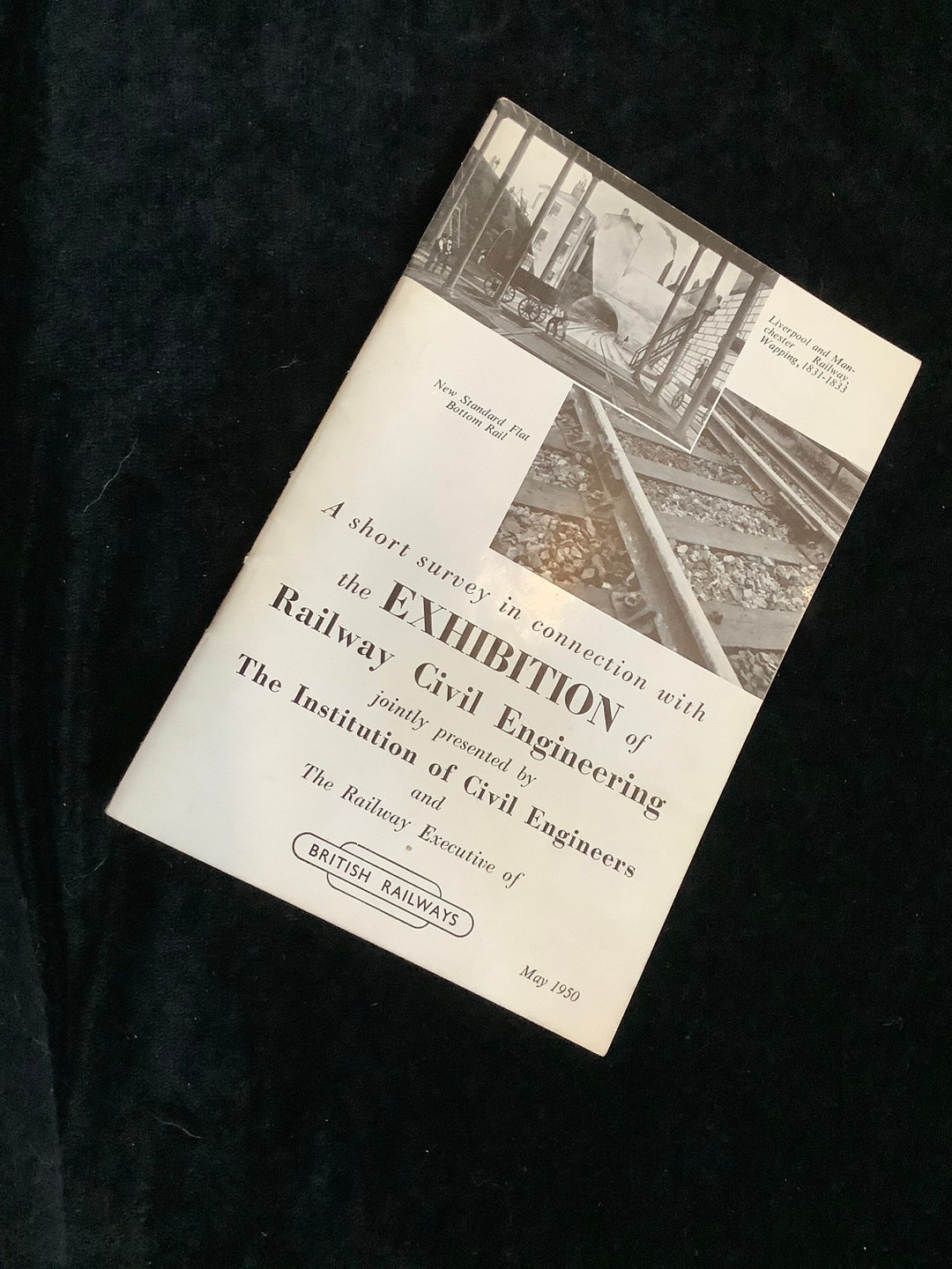 Original British Railways Civil Engineering Exhibition Handbill ...