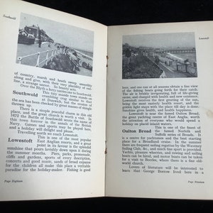 Original 1920s 30s LNER Railway Guide Booklet Broads East Anglia - Etsy