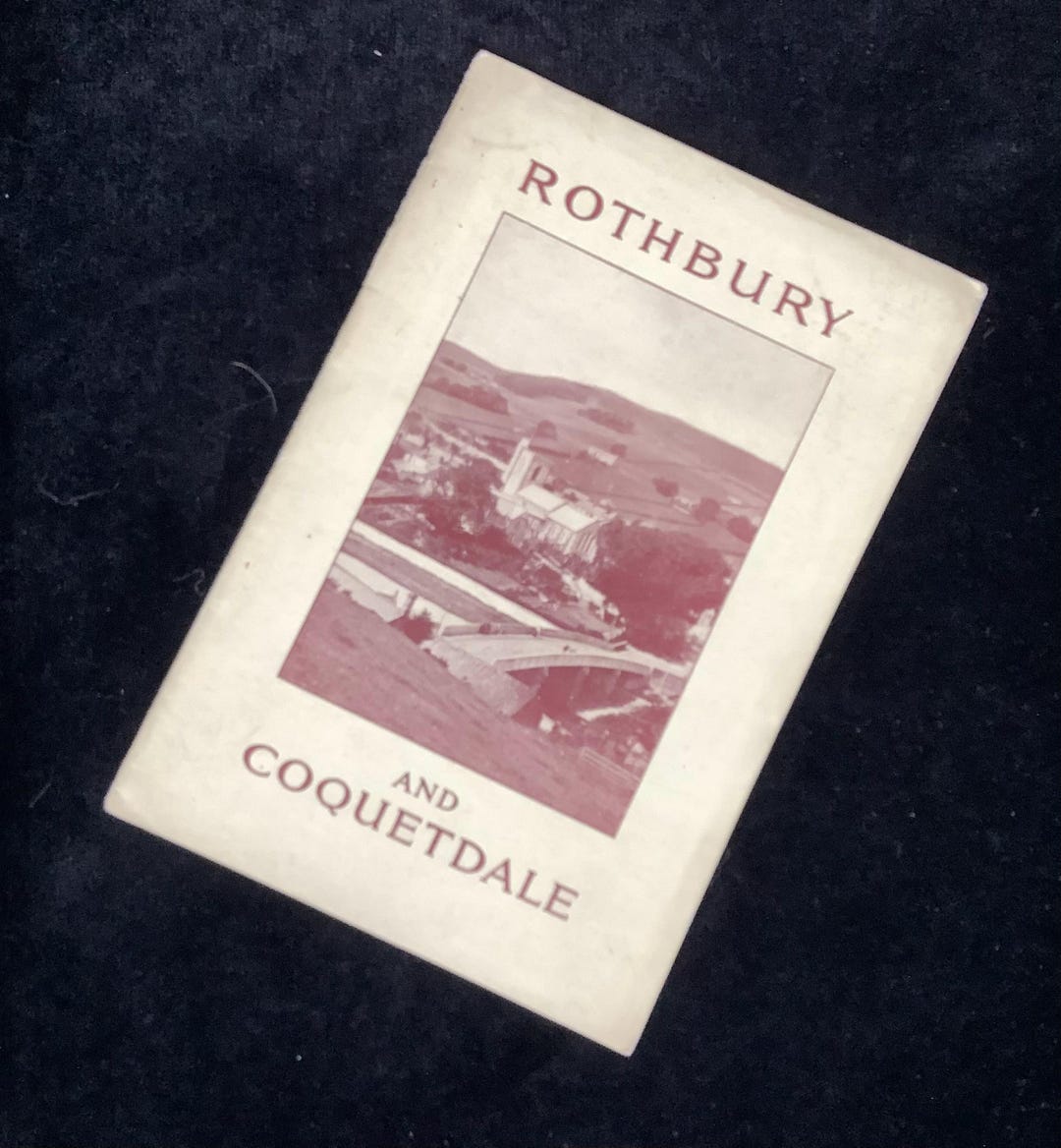 Original 1920s LNER Railway Guide Booklet Rothbury & Coquetdale - Etsy UK