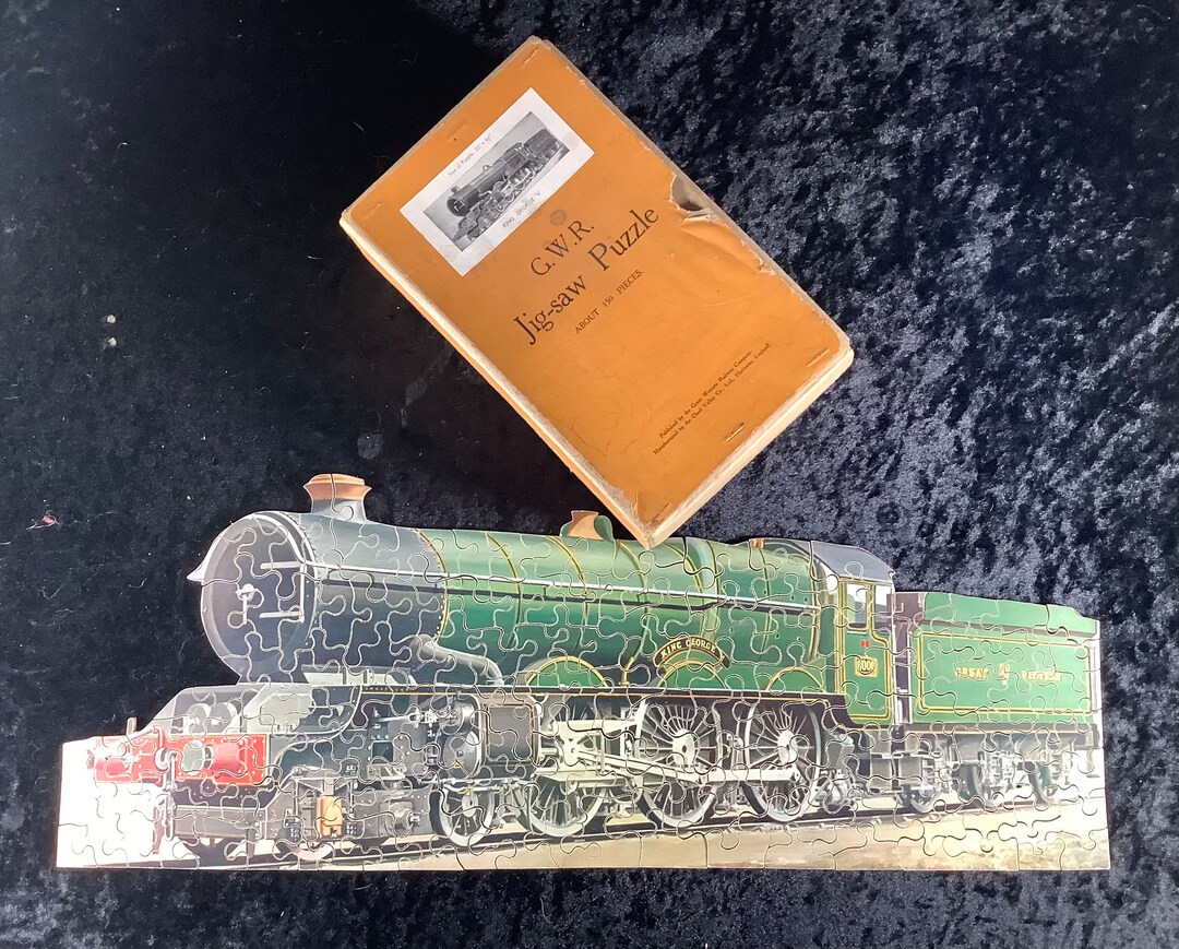 Original 1920s Great Western Railway GWR Jigsaw Publicity - King George ...