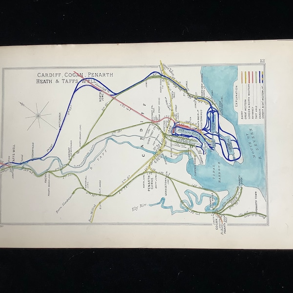 Railway Poster - Etsy