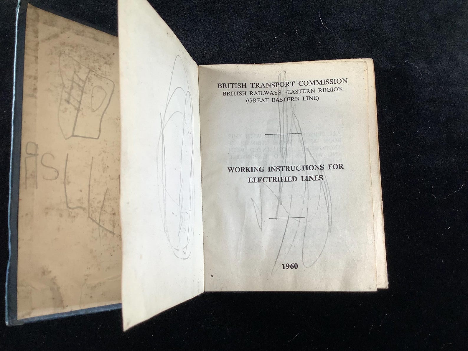 Original British Railways Eastern Rule Book 1960 Staff Publication ...