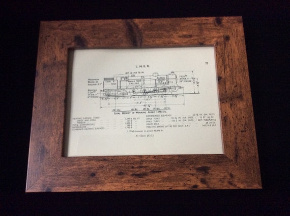 Vintage LNER Railway S1 Class GC Locomotive Picture Steam | Etsy