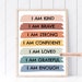 Set of 12 Counseling Posters School Psychologist Wall Art Therapy ...