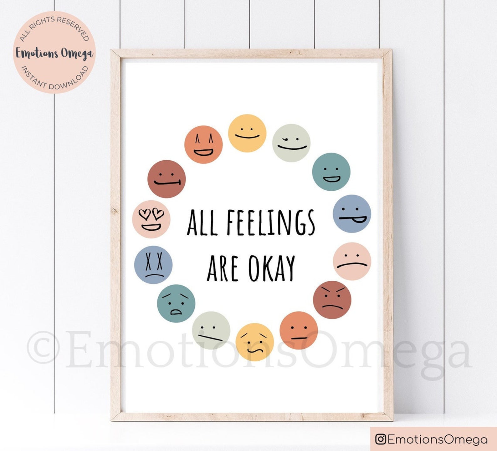 Set of 8 Counseling Posters Office Decor School Psychologist Wall Art ...