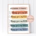 Therapy Office Decor - Set of 8 Counseling Posters, School Psychologist ...
