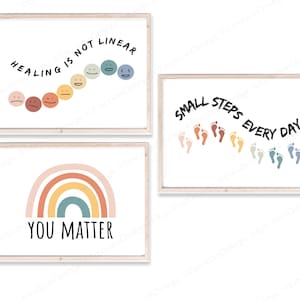 24 School Counseling Posters for School Psychologist, Counselor, Social ...