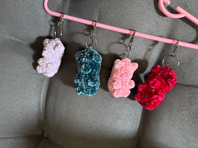 Gummy Bear Keychains - Etsy