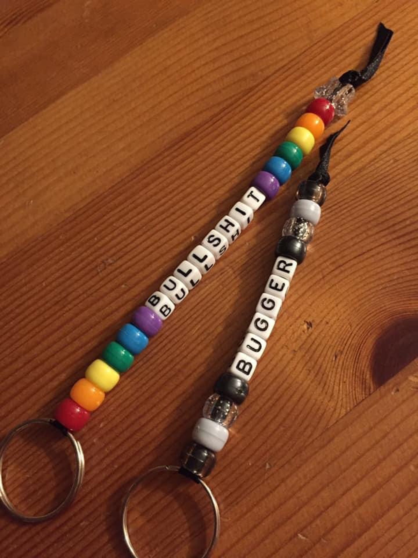 Offensive Swear Words Personalised Own Choice Word Bead | Etsy