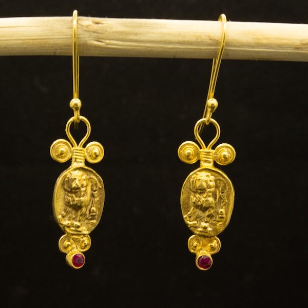 Roman Earrings - Etsy
