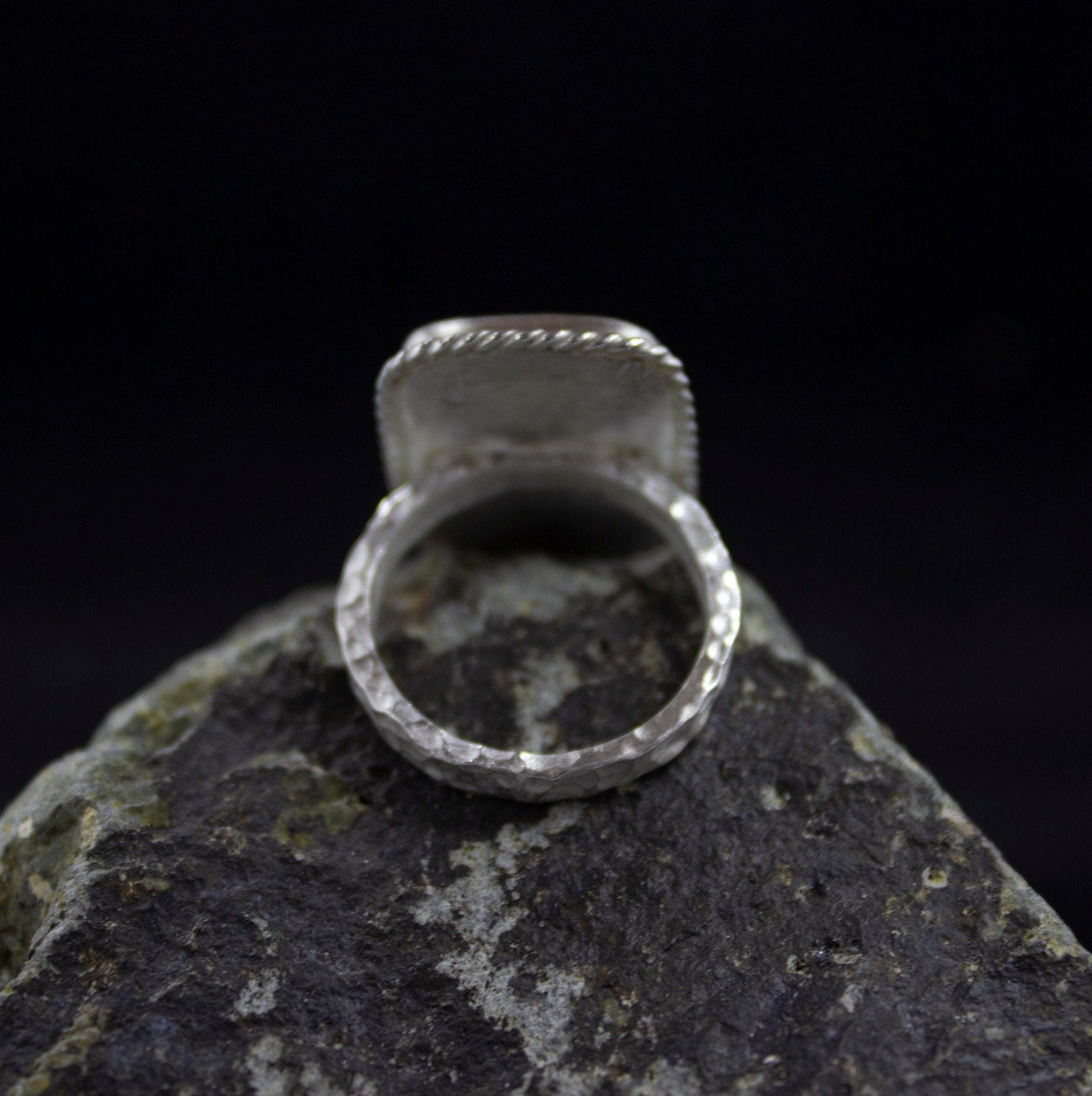 Ancient Roman Art Bee Signed Coin Two Tone Ring 24K Gold Plated 925 ...