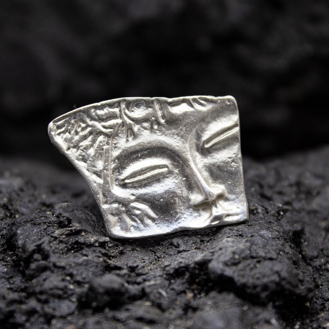 Ancient Greek Goddess Archaeological Ring | 925 Sterling Silver | Greek ...